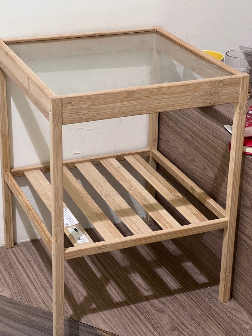 IKEA bedside table NESNA, Furniture & Home Living, Furniture, Tables ...