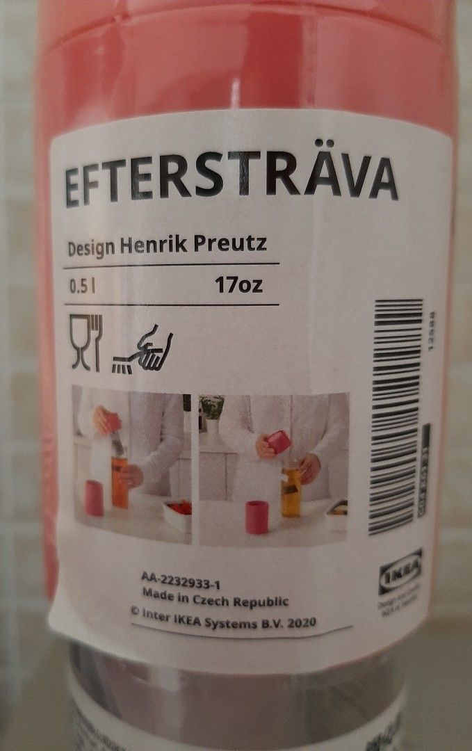 IKEA EFTERSTRAVA strainer bottle, Furniture & Home Living, Kitchenware ...
