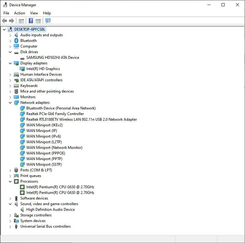 Intel Pentium G630 2.70GHz 4GB DDR3 500GB HDD WiFi & Bluetooth Ready ...
