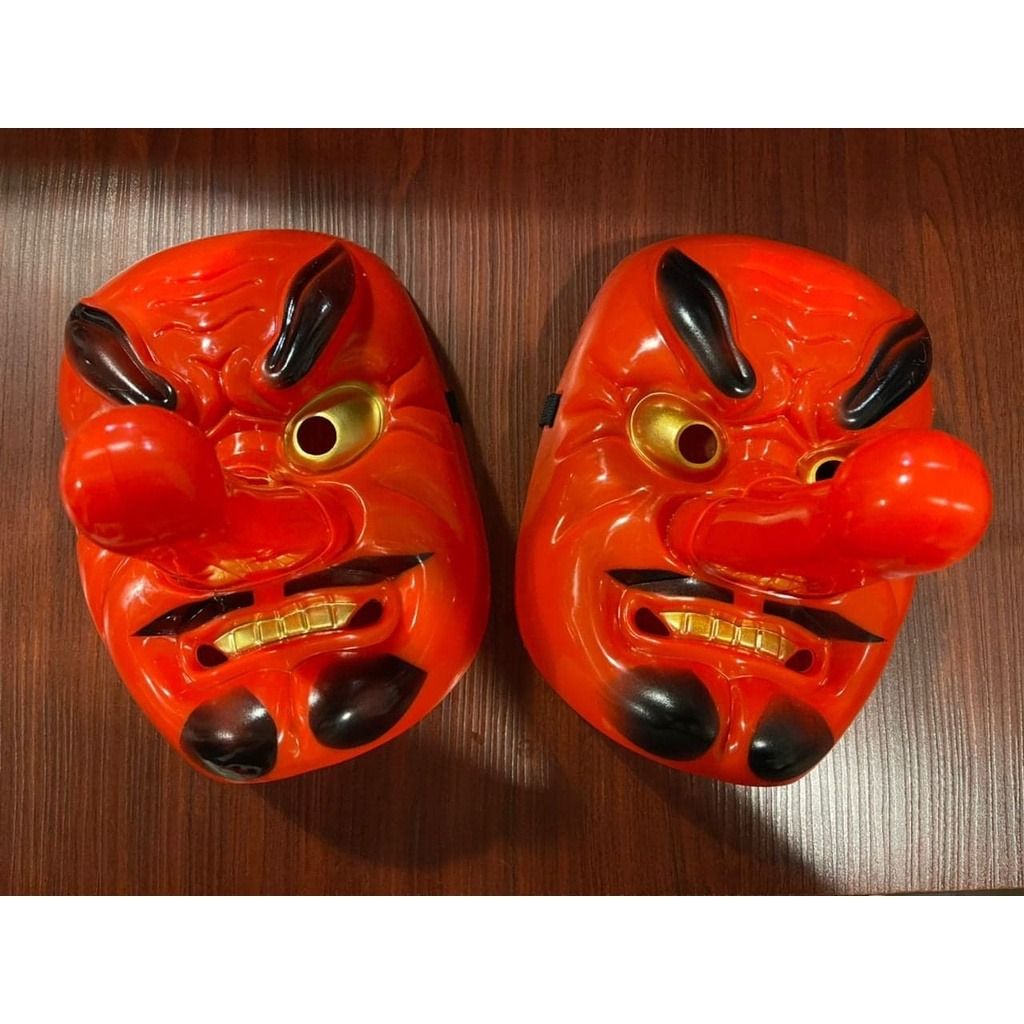 Japanese Tengu Mask - Wearable, Hobbies & Toys, Toys & Games on Carousell
