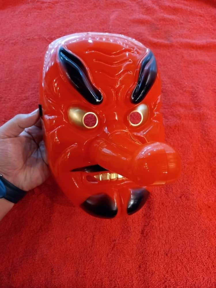 Japanese Tengu Mask - Wearable, Hobbies & Toys, Toys & Games on Carousell