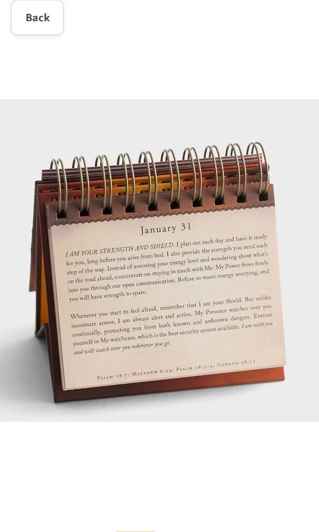 Jesus Calling Flip Calendar, Hobbies & Toys, Books & Magazines ...