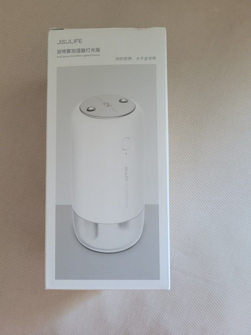Jisulife Dual Spray Humidifier Lighted Version, TV & Home Appliances ...