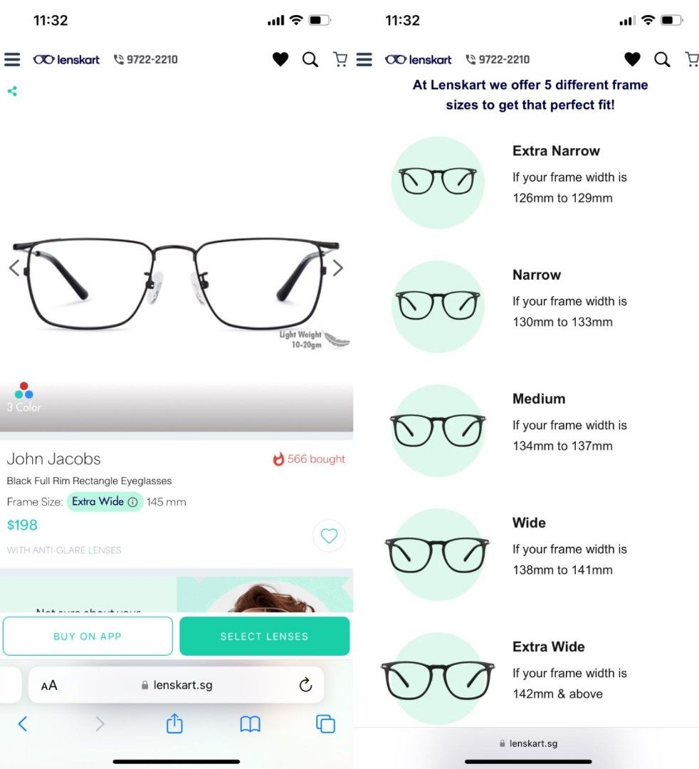 John Jacobs Eyeglasses by Lenskart, Women's Fashion, Watches ...