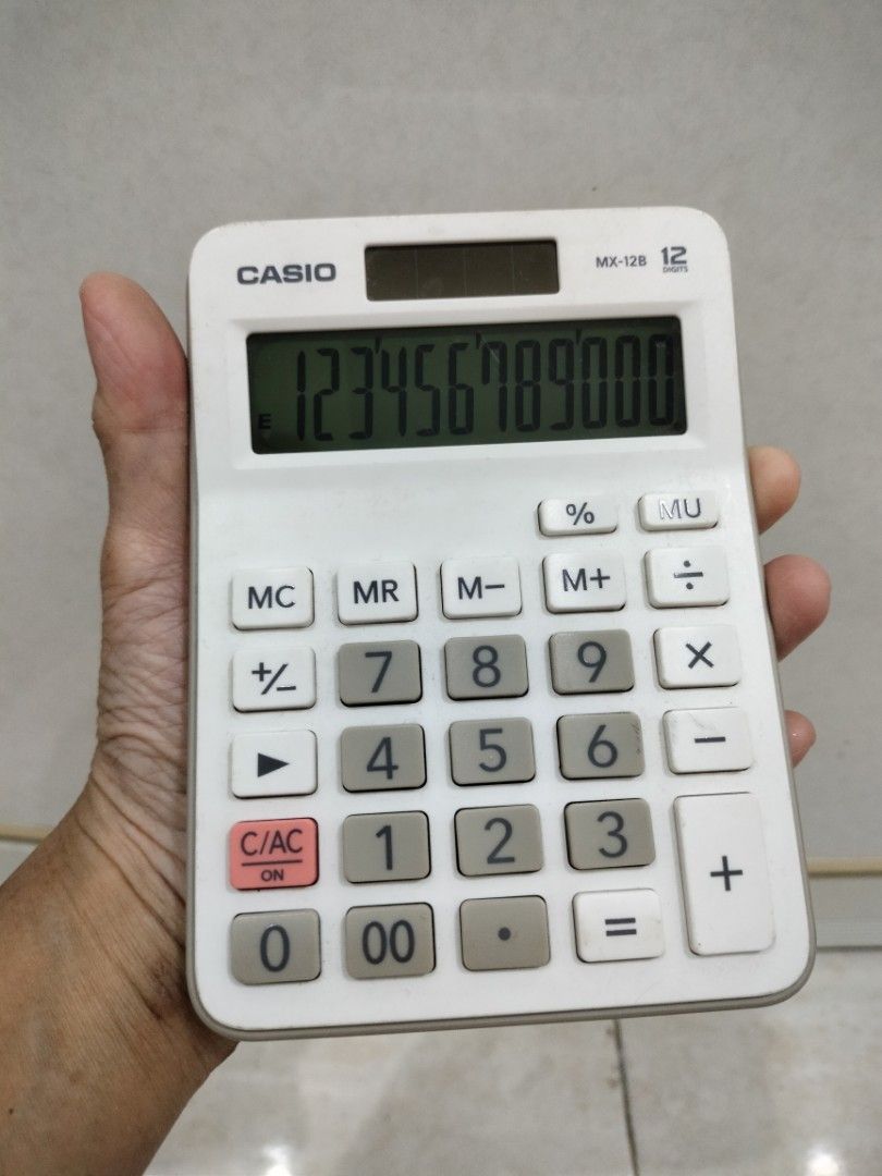 Kalkulator CASIO, Buku & Alat Tulis, Majalah & Lainnya di Carousell