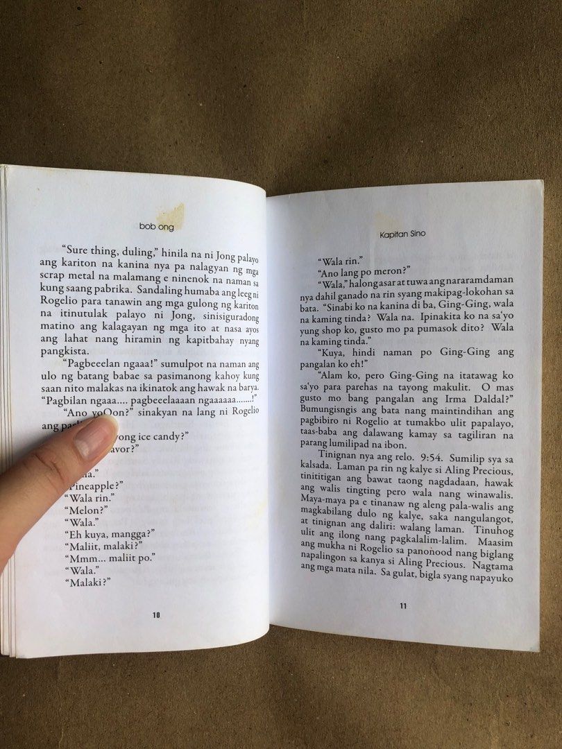 Kapitan Sino by Bob Ong Pre-loved Book, Hobbies & Toys, Books ...