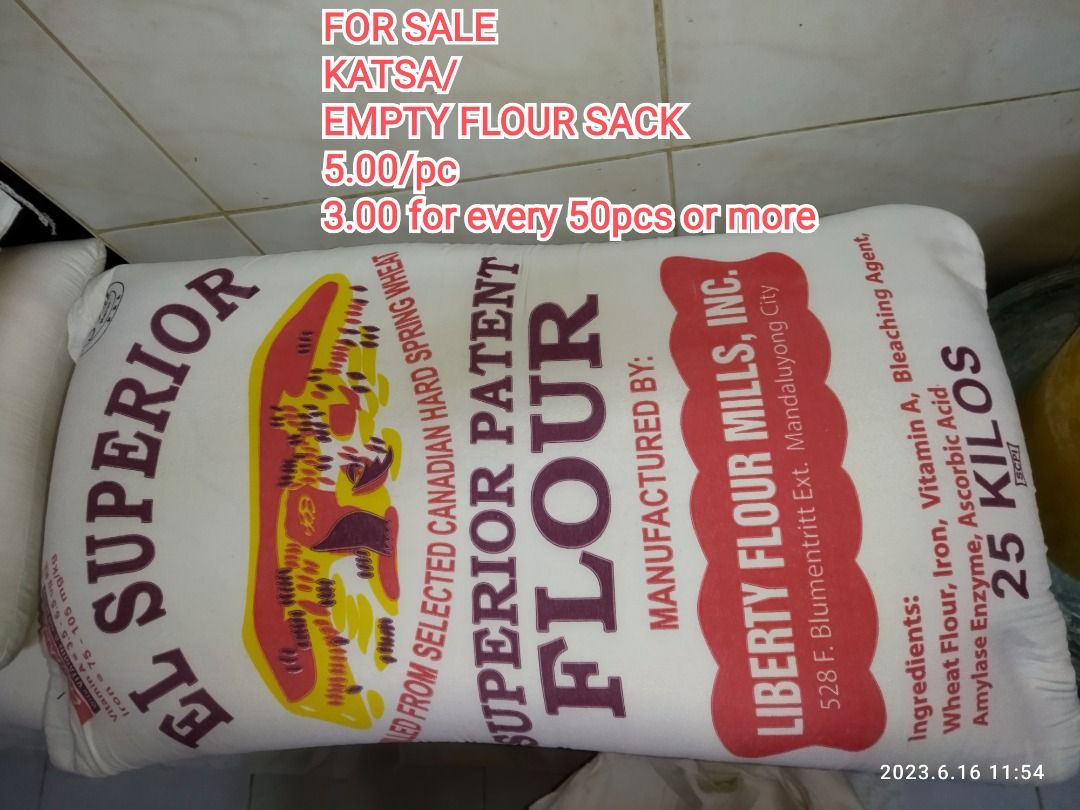 Katsa/flour bag, White clean sack/sako, Everything Else, Others on ...