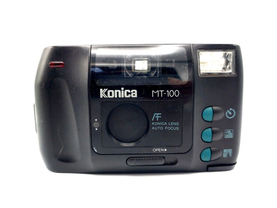 Konica MT-100 film camera, Photography, Cameras on Carousell
