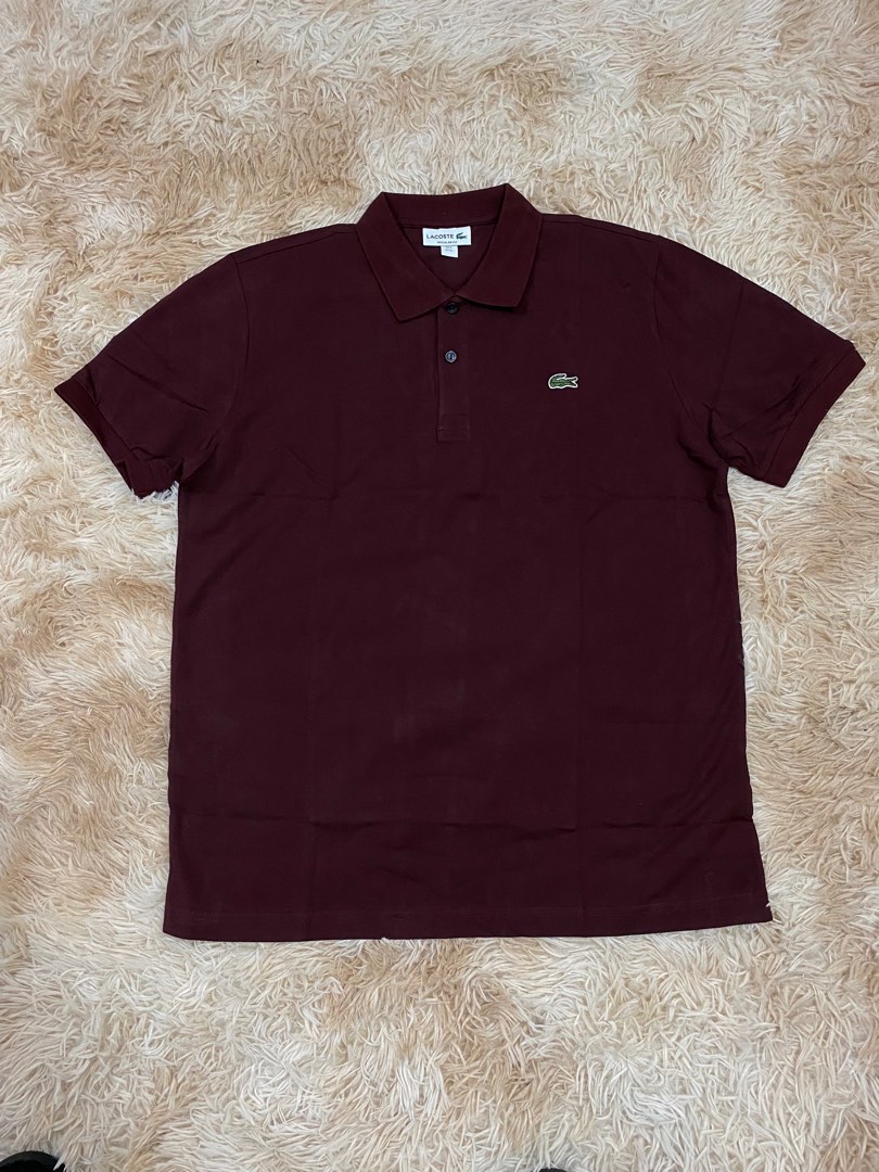 Lacoste regular fit polo shirt, Men's Fashion, Tops & Sets, Tshirts & Polo Shirts on Carousell