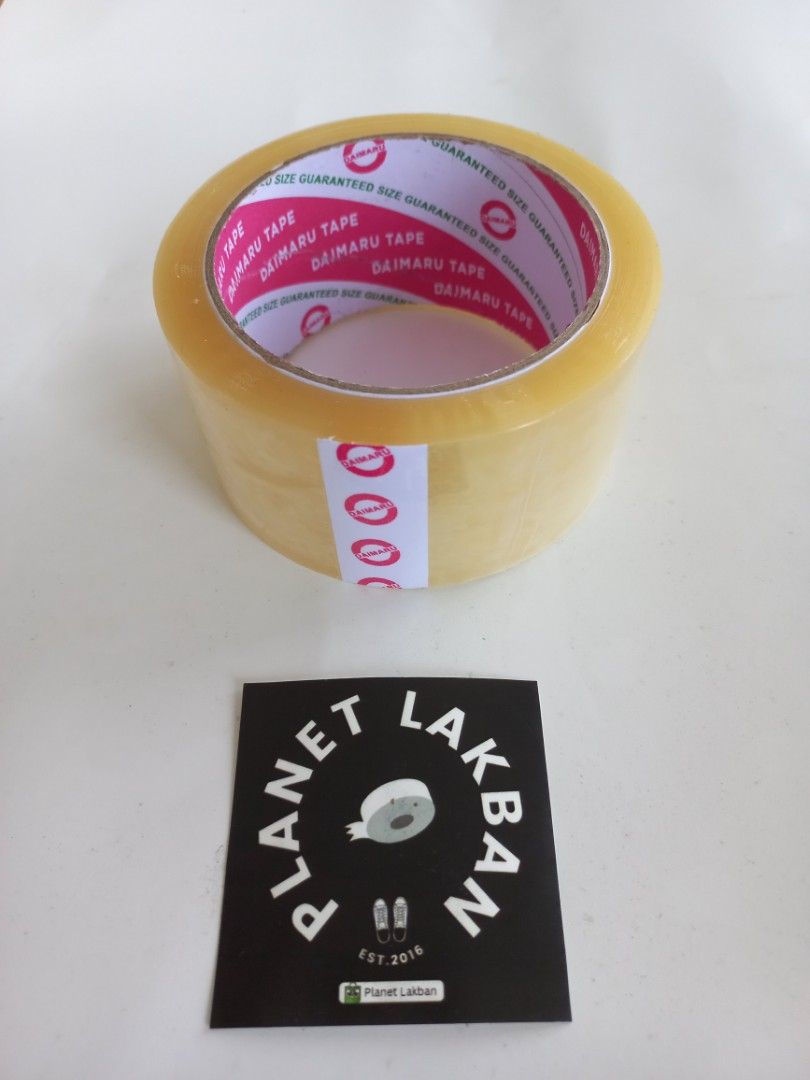 Lakban Bening Daimaru 48mm x 80 yard, Buku & Alat Tulis, Alat Tulis di Carousell