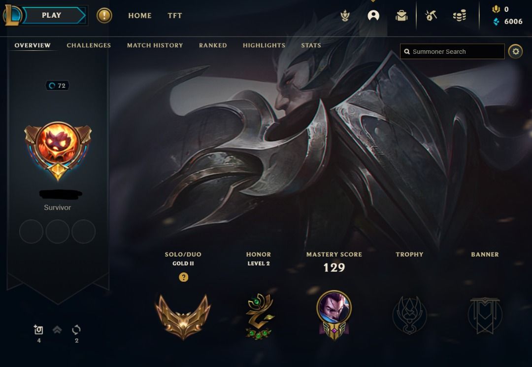 League of Legends Gold Account SG/MY/INDO, Video Gaming, Gaming ...