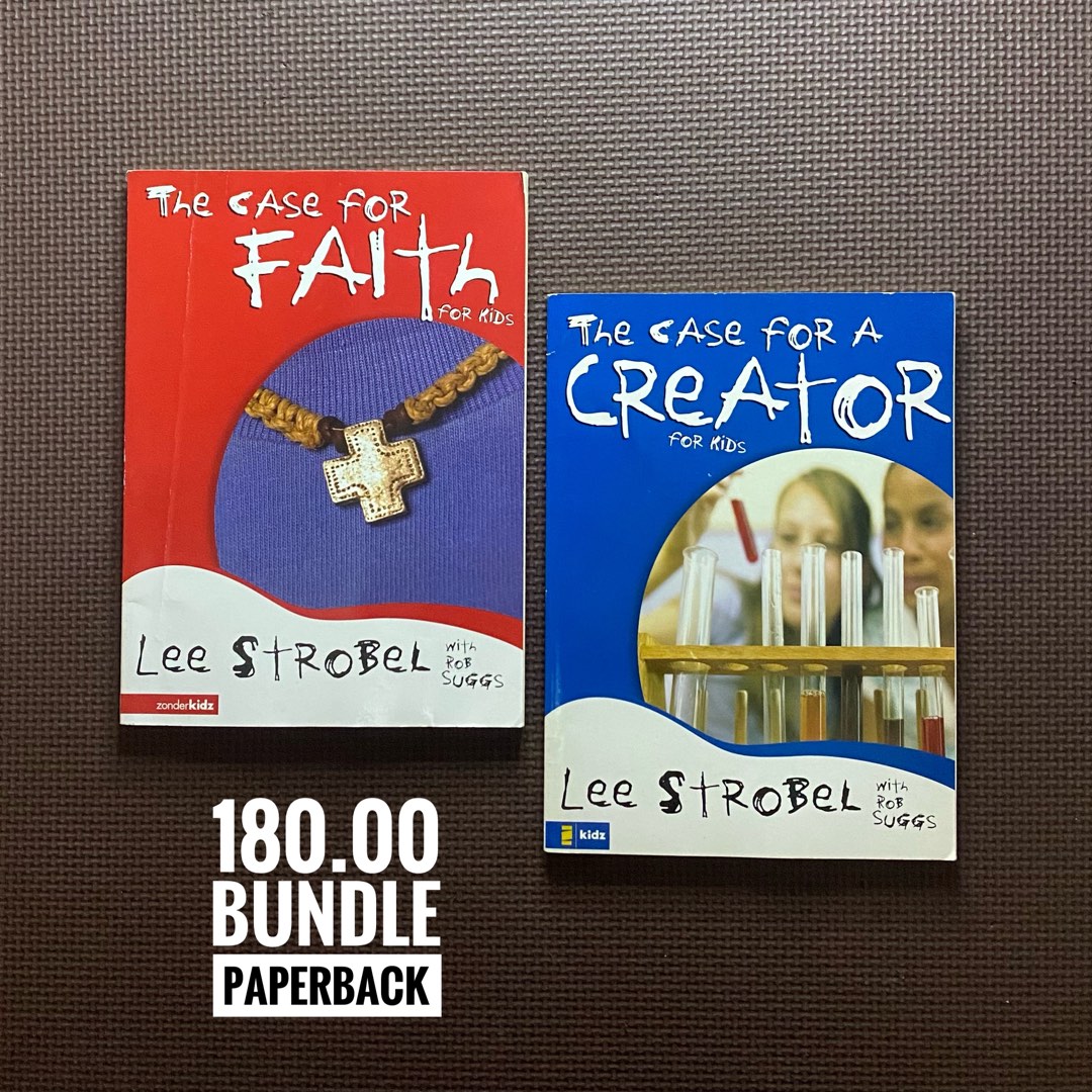 Lee Strobel- The Case for Faith/The case for Creator bundle on Carousell