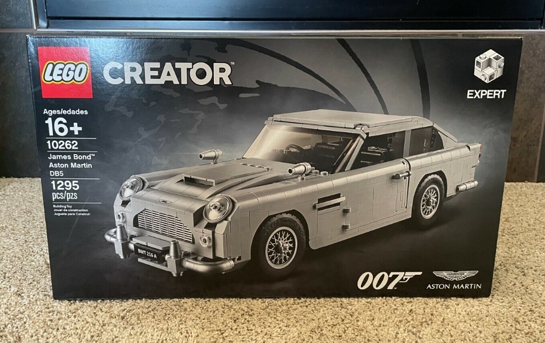 Lego 10262 James Bond Aston Martin DB5, 興趣及遊戲, 玩具 & 遊戲類 - Carousell