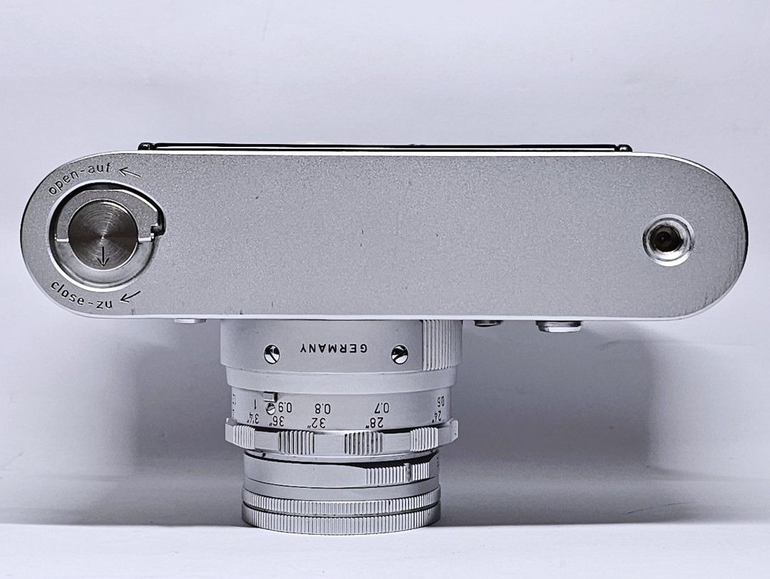 Leica M2 Button Rewind Film Rangefinder Camera with 50mm f/2 Summicron ...