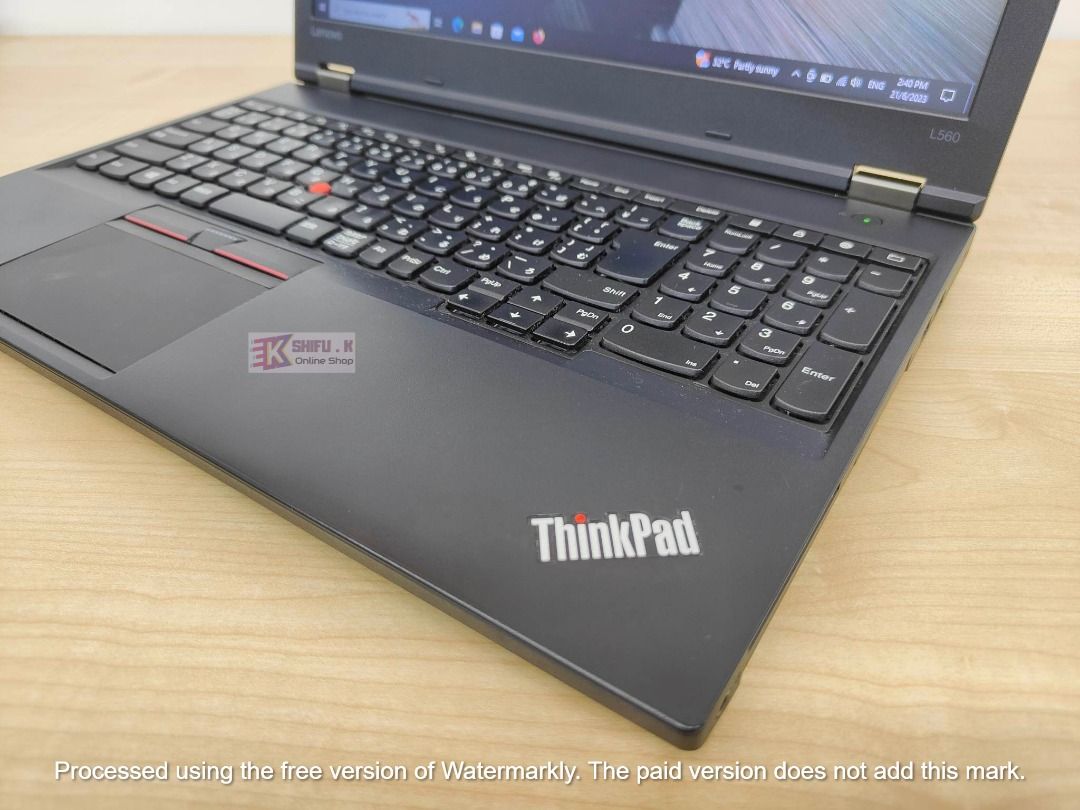 Lenovo ThinkPad L560 i3-6th Gen 8GB + 256GB SSD Good Condition ...
