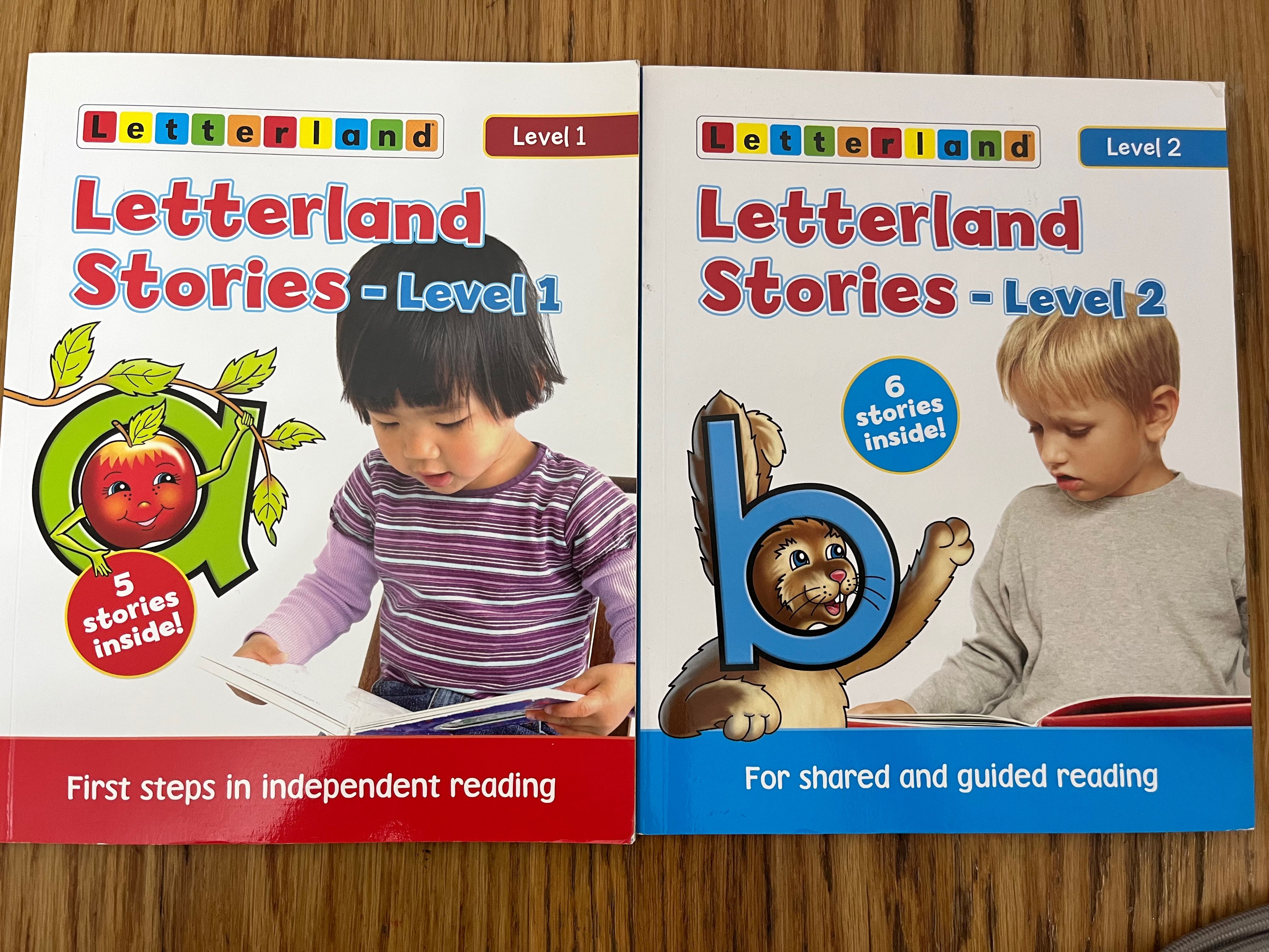 Letterland Stories level 1 and 2, 興趣及遊戲, 書本 & 文具, 小說 & 故事書 - Carousell