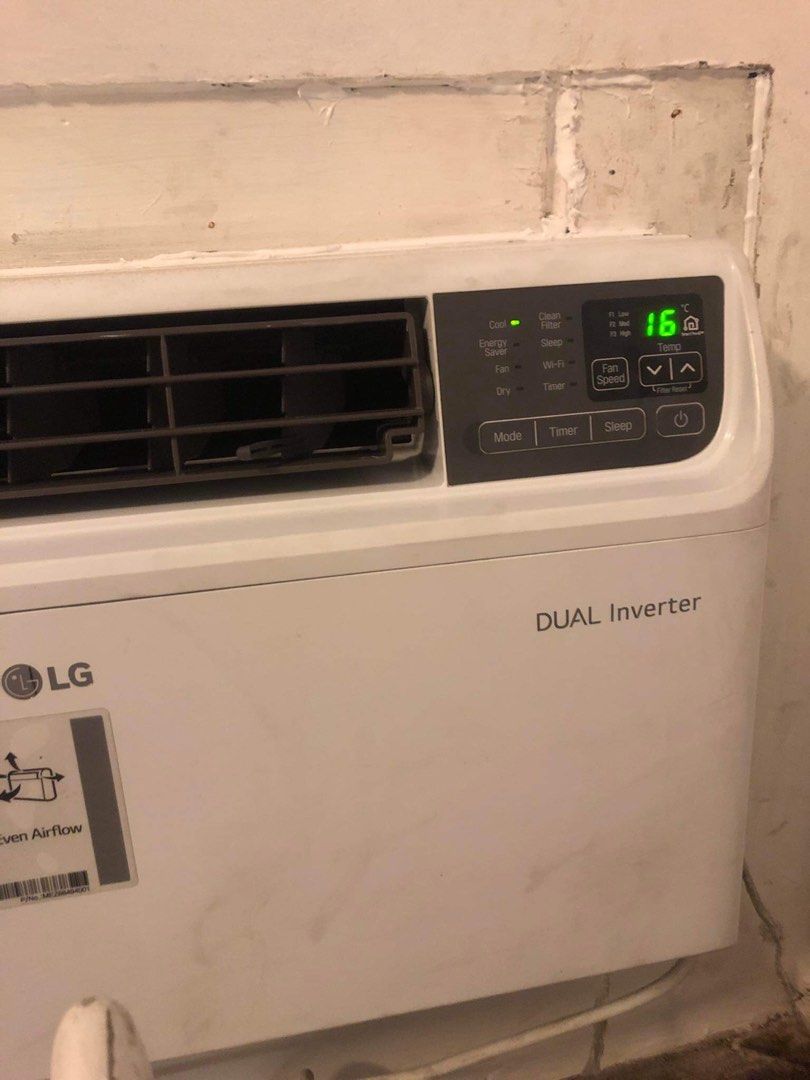 LG Window Air Conditioner Inverter LA150EC 1.5HP, TV & Home Appliances ...