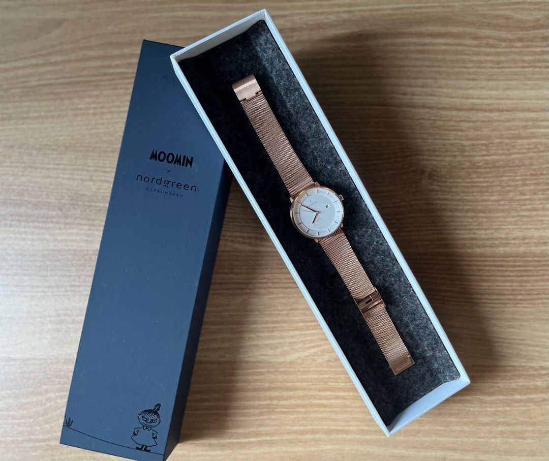 Limited edition Nordgreen x Moomin watch, Women's Fashion, Watches ...