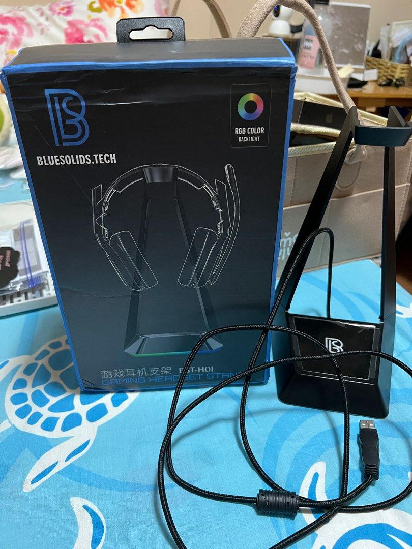 Logitech G Pro X Blue Voice Headset and Gaming Headset Stand with USB ...