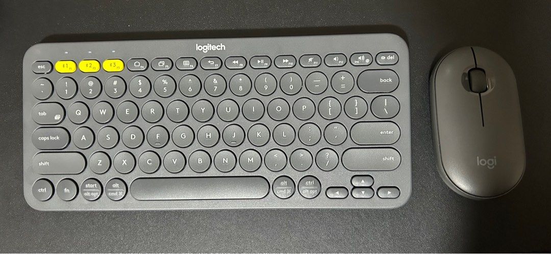 LOGITECH Pebble M350 Wireless Mouse and K380 Bluetooth Keyboard ...