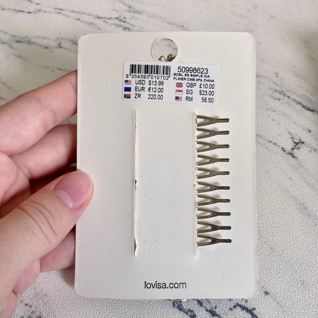 Lovisa Crystal Hairpin, Women's Fashion, Watches & Accessories, Hair Accessories on Carousell