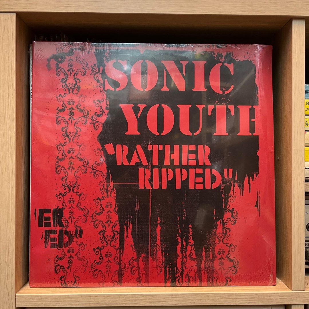 LP Sonic Youth - Rather Ripped, Hobbies & Toys, Music & Media, Vinyls ...
