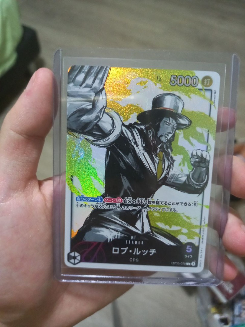 Lucci Ldr OP3 AA Parallel One Piece Tcg Card, Hobbies & Toys, Toys ...