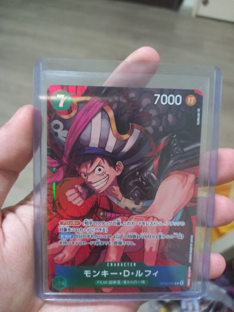 Luffy Film OP2 AA Parallel One Piece Tcg Card, Hobbies & Toys, Toys ...