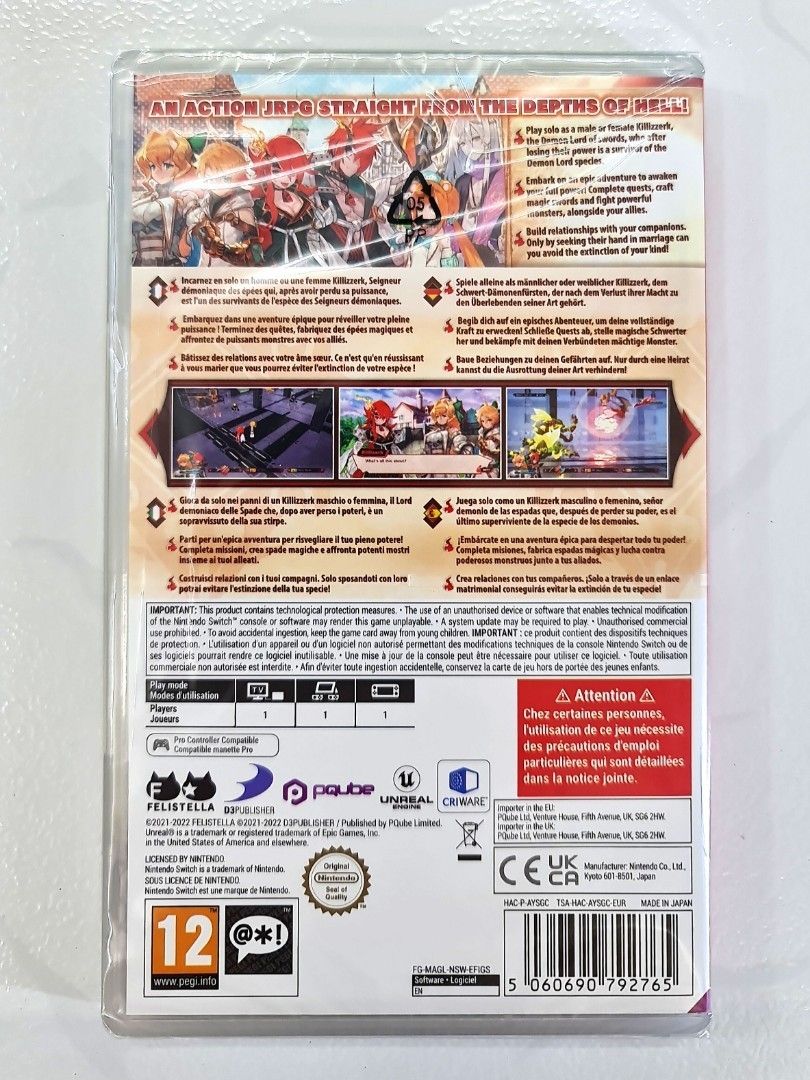 Maglam Lord *Brand New* (Pegi 12 / Pqube & Felistella & D3 Pub / Action ...