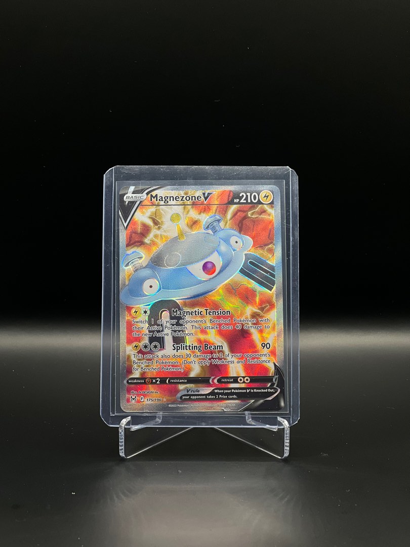 Magnezone V Pokemon Lost Origin, Hobbies & Toys, Toys & Games on Carousell
