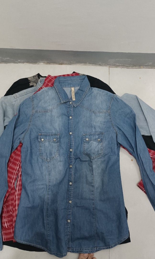 Maong Long sleeves on Carousell