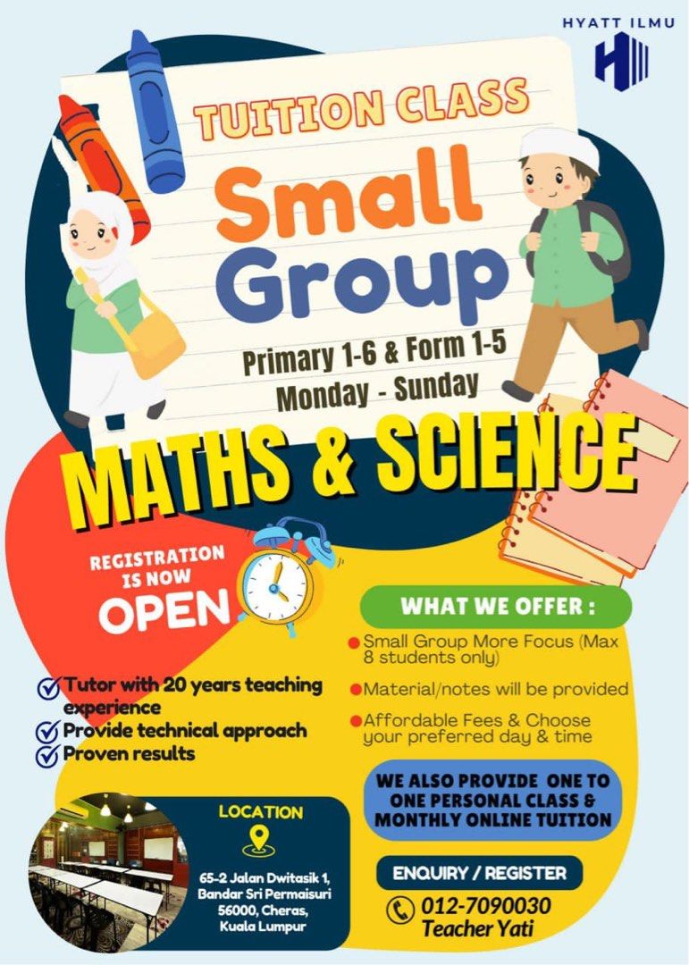 MATH & SCIENCE CLINIC, Services, Tuition on Carousell