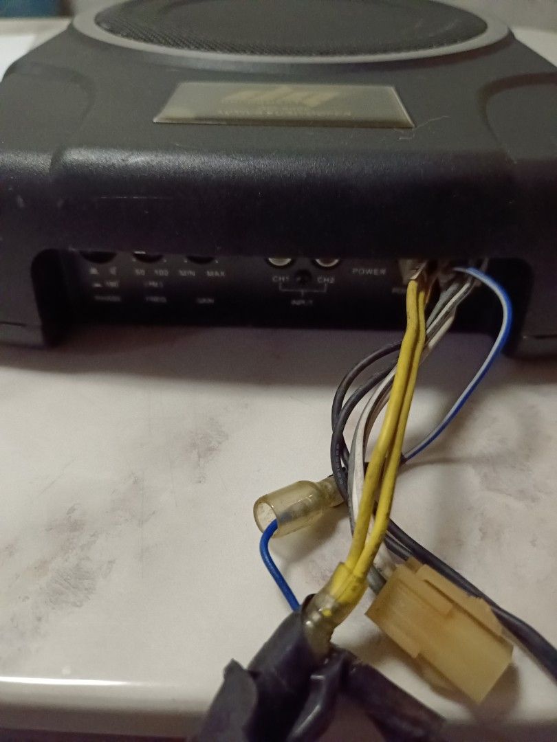 Mbq audio active subwoofer.aw 8000., Car Accessories, Accessories on ...