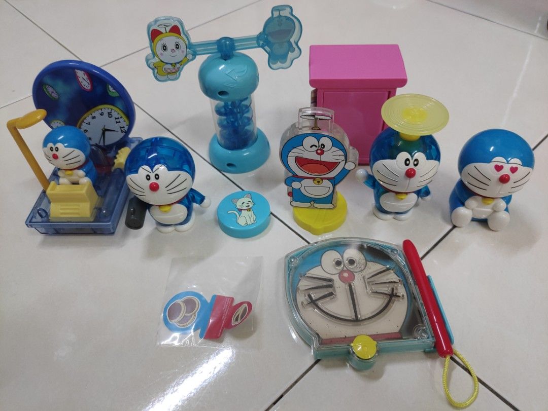McDonald Doraemon full set, Hobbies & Toys, Toys & Games on Carousell