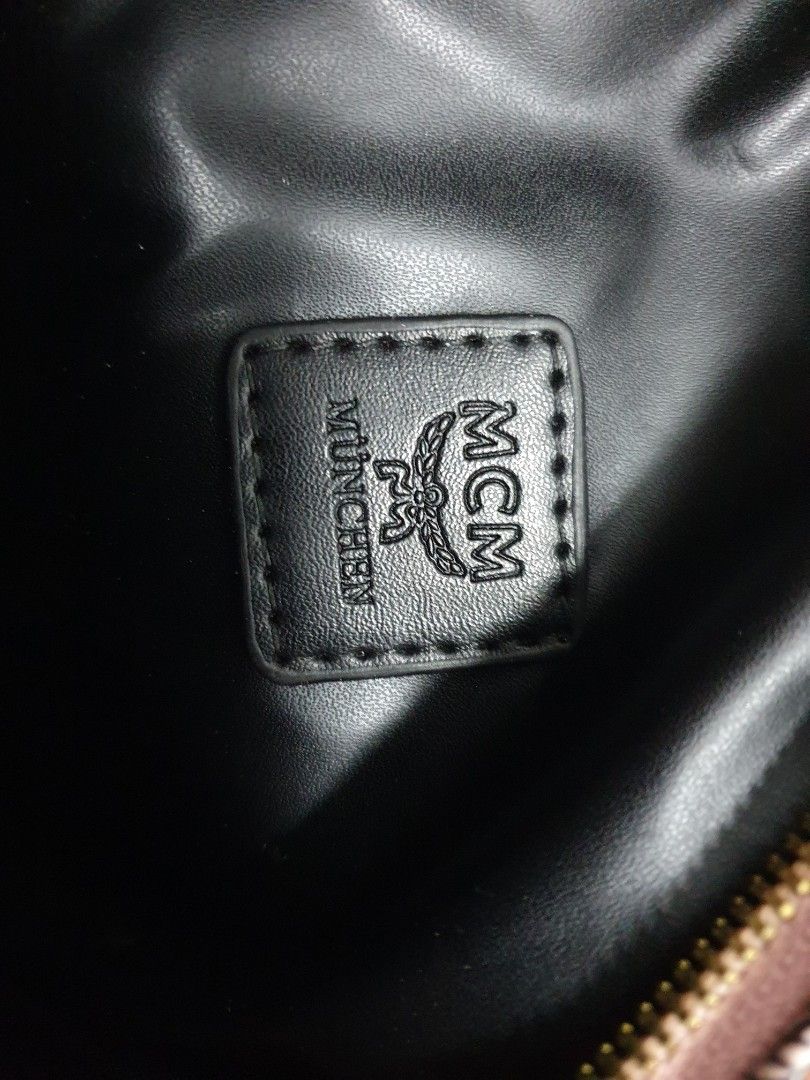 MCM Backpack - POWDER PINK, Luxury, Bags & Wallets on Carousell