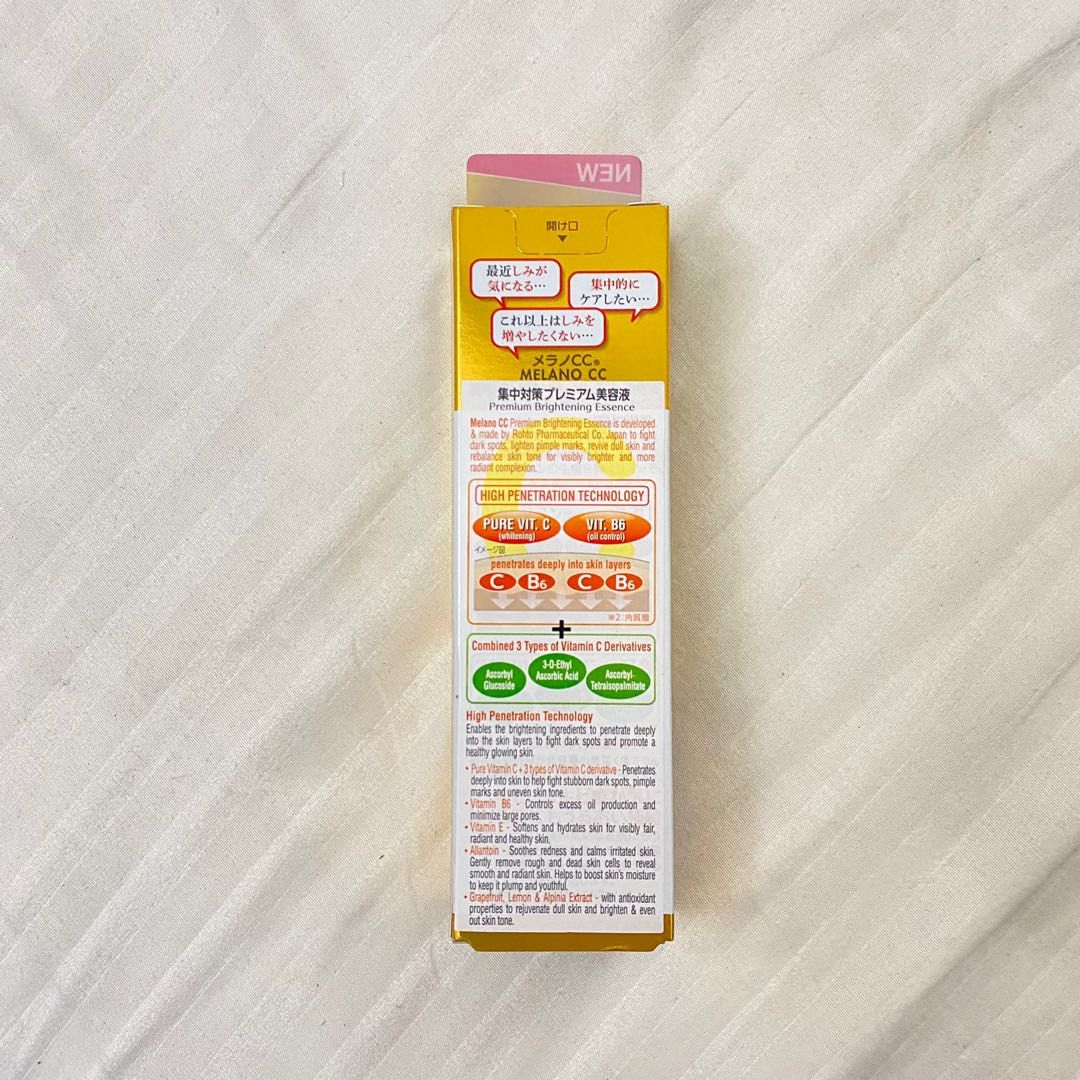 MELANO CC Vitamin C Brightening Premium Essence, Beauty & Personal Care ...