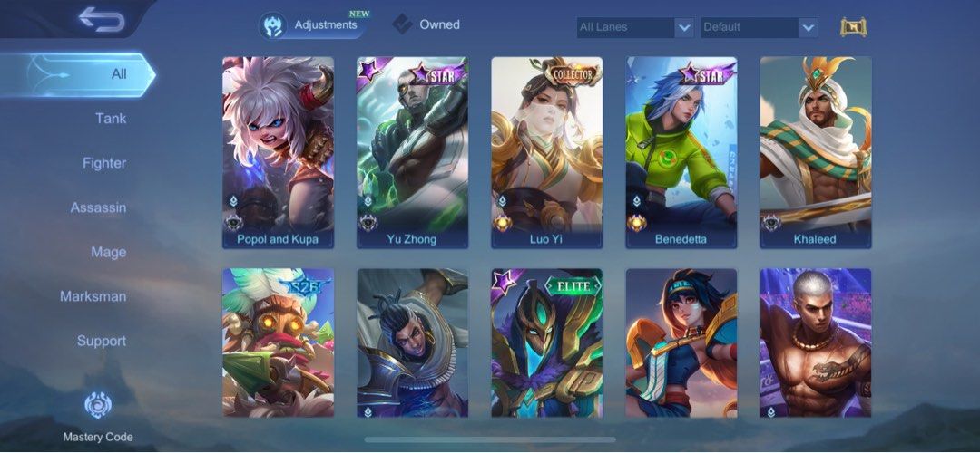 ML Account with Popular skins on Carousell