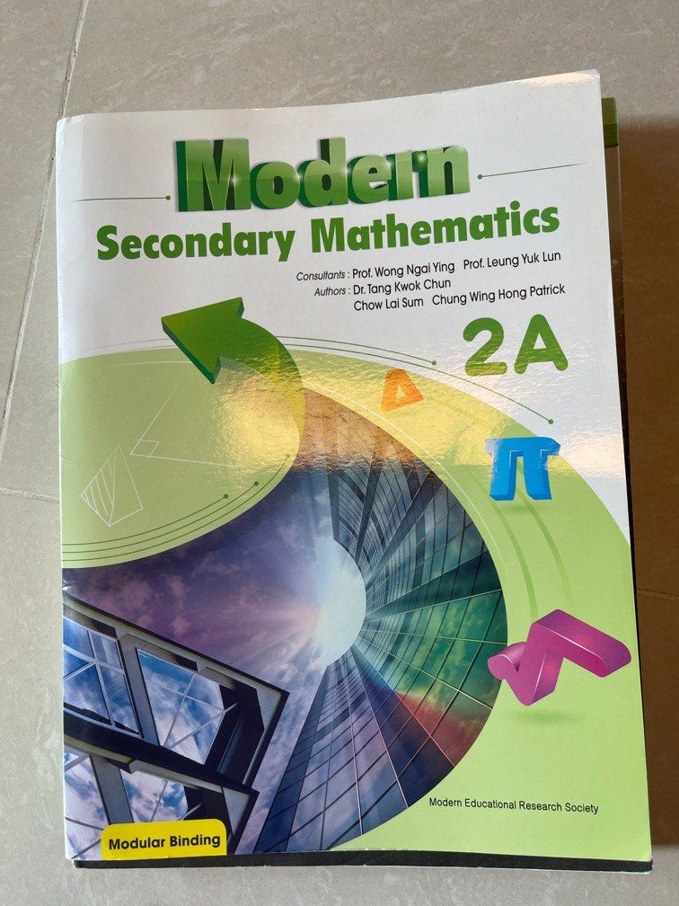 Modern Secondary Mathematics 2 A, 興趣及遊戲, 書本 & 文具, 教科書 - Carousell