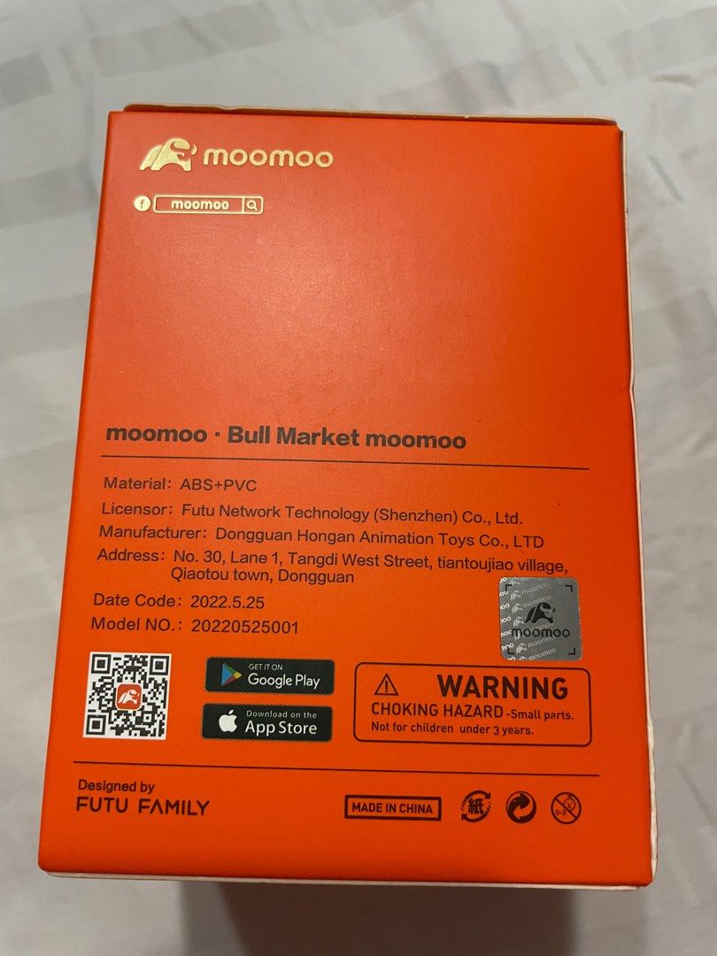 Futu Moomoo Bull Market Figurine, Hobbies & Toys, Memorabilia & Collectibles, Fan Merchandise on ...