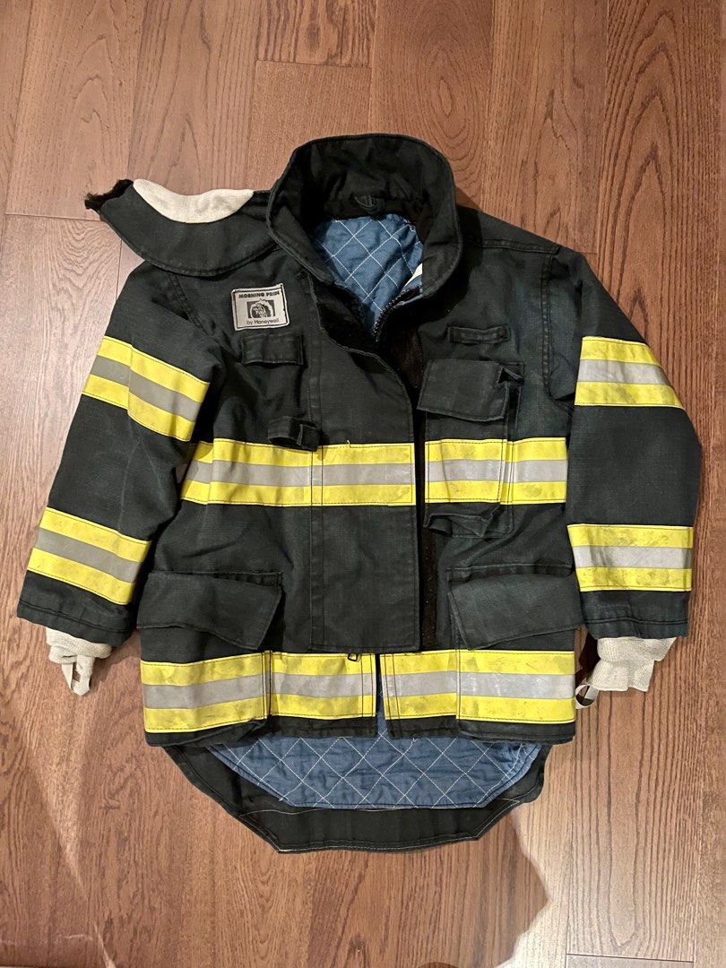 Morning Pride 美國消防員防火外套 USA Firefighter Turnout/bunker Coat, 興趣及遊戲, 收藏品 ...