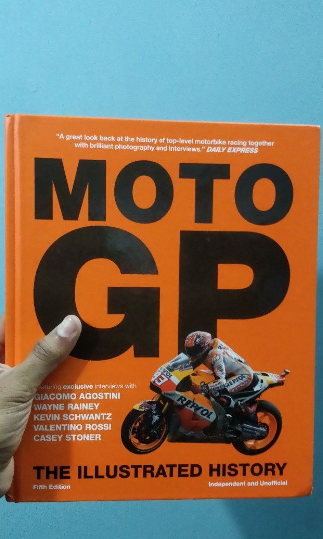 Moto GP: The Illustrated History Book Fifth Edition, Hobbies & Toys ...