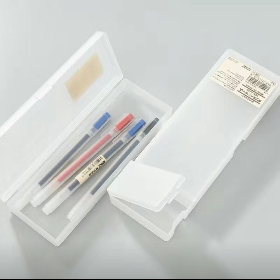Muji Pencil Case (two sections), Hobbies & Toys, Stationery & Craft ...