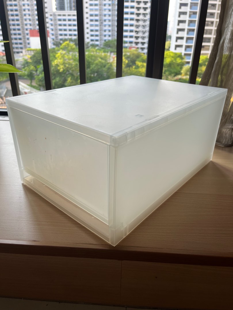 Muji Storage Box, Furniture & Home Living, Home Improvement ...