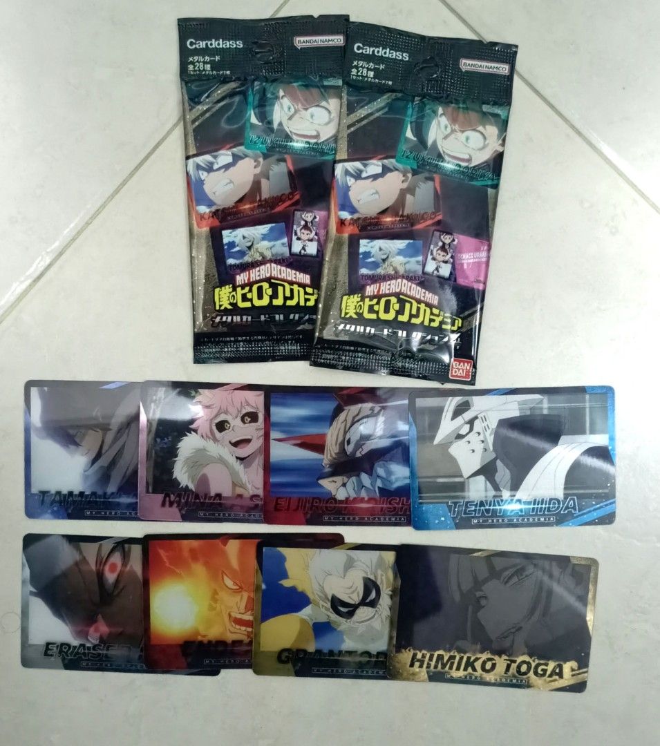 My Hero Academia Metal Card Vol 4, Hobbies & Toys, Memorabilia ...