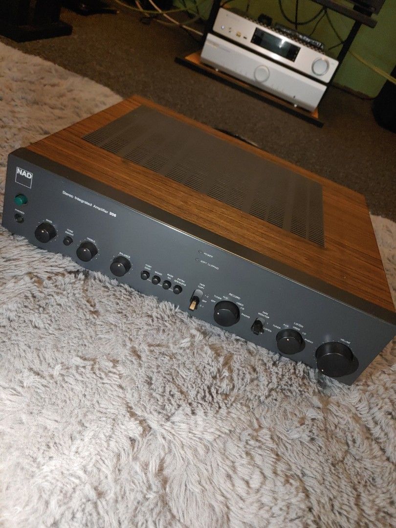 NAD 306 Stereo Integrated High-fidelity Amplifier | 50WPC into 8Ω ...
