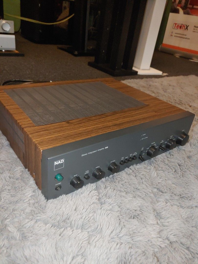 NAD 306 Stereo Integrated High-fidelity Amplifier | 50WPC into 8Ω ...