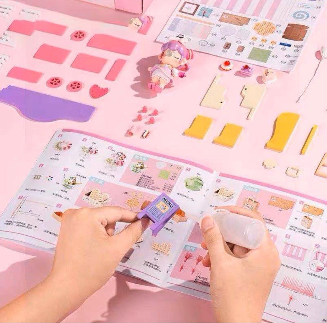 NANCI rolife CANDY HOUSE ROBOTIME DIY MINIATURE, Hobbies & Toys, Toys ...