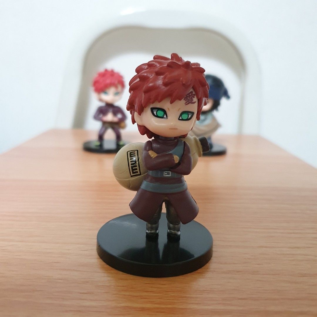Naruto Gaara Sasuke Uchiha Mini Figure Figurine Standee Toy, Hobbies ...