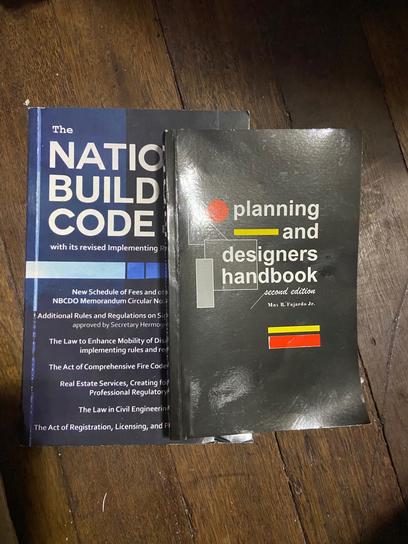 National Building Code and Planning and Designers Handbook, Hobbies ...