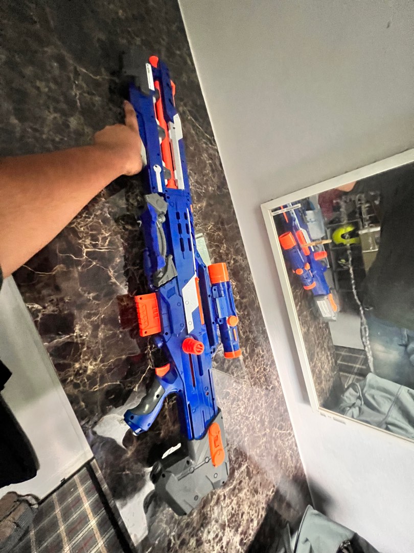 Nerf elite Longshot, Hobbies & Toys, Toys & Games on Carousell